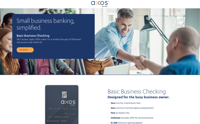 Axos Bank - $100 Business Checking Bonus - Profitable Content Axos Bank - $100 Business Checking Bonus - Profitable Content