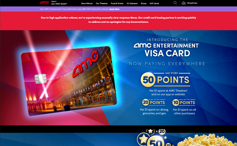 AMC Entertainment Card Goes Live - Profitable Content
