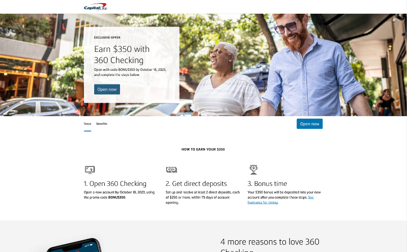 Capital One - $300 Checking Bonus - Profitable Content
