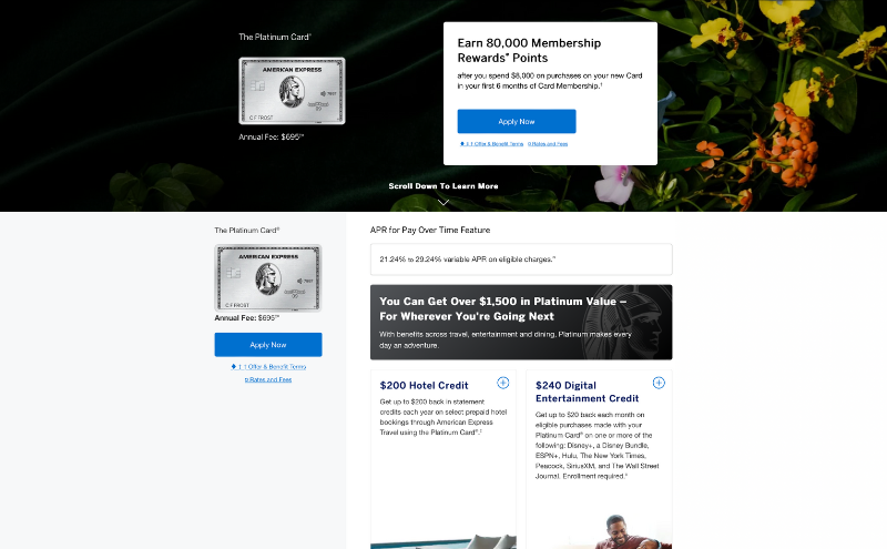 American Express Platinum Card Tweaks - Profitable Content