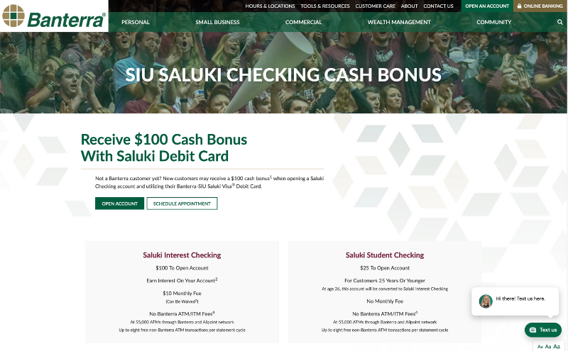 Banterra Bank - $250 Checking Bonus - Profitable Content