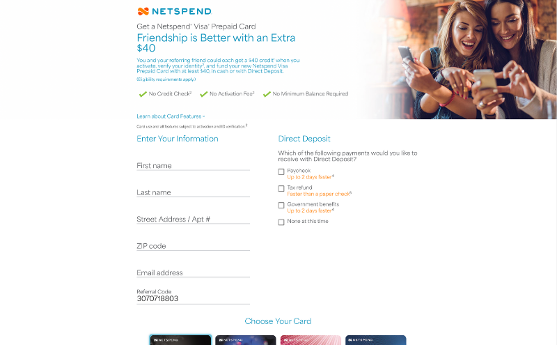 Netspend - $20 Prepaid Debit Card Bonus - Profitable Content