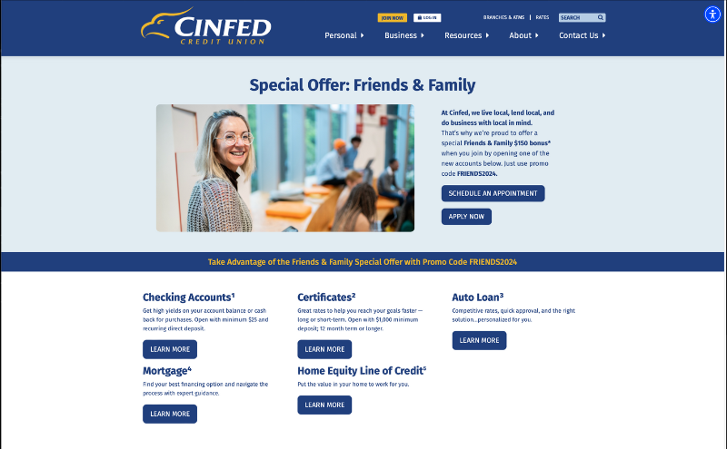 CinFed Credit Union - $250 Checking Bonus - Profitable Content