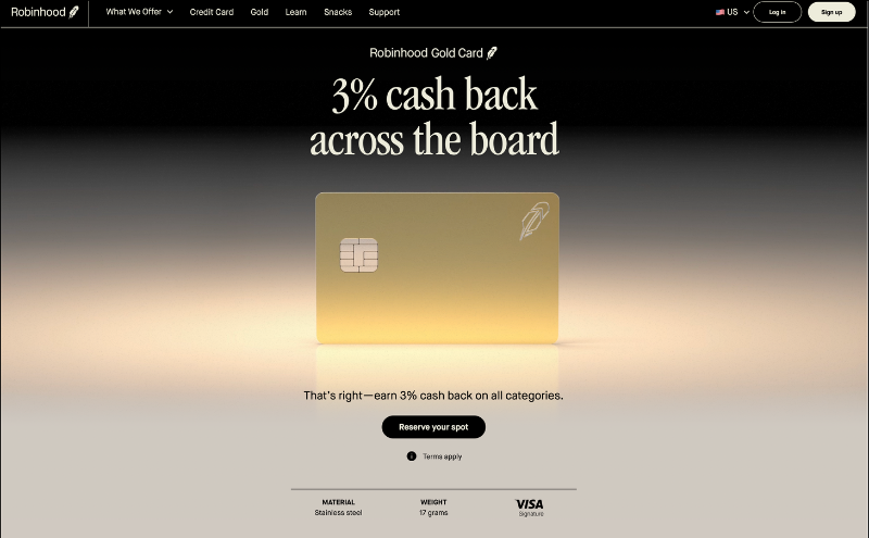 Robinhood Gold Card - Profitable Content