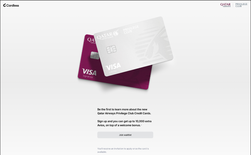 Cardless & Qatar Airways Launching New Cards - Profitable Content
