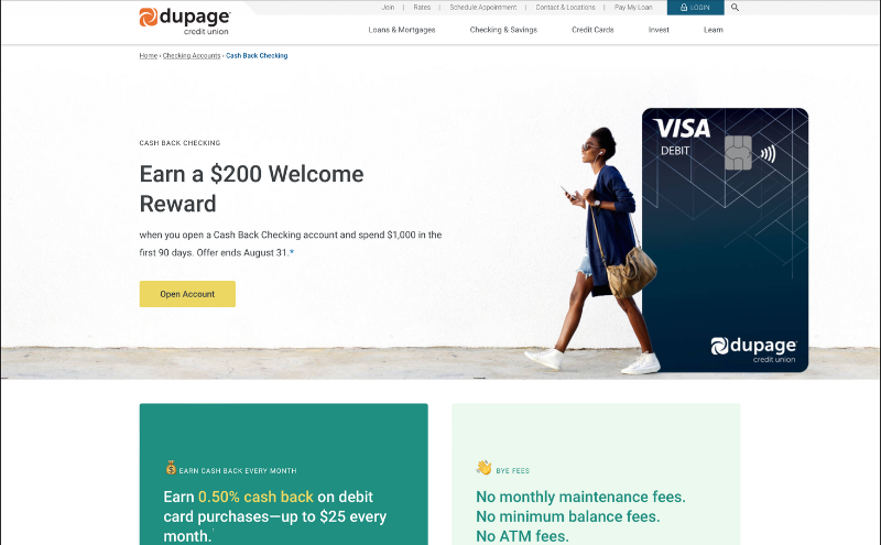 Dupage Credit Union - $200 Checking Bonus - Profitable Content