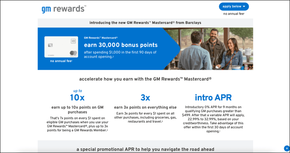 New Barclays GM Rewards Credit Card - Profitable Content