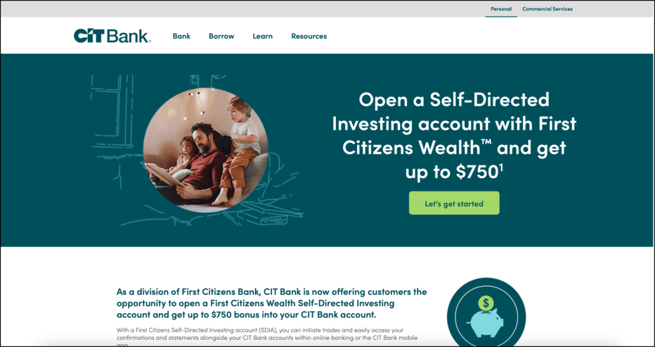 First Citizens Wealth - $25 - $750 Brokerage Bonus - Profitable Content