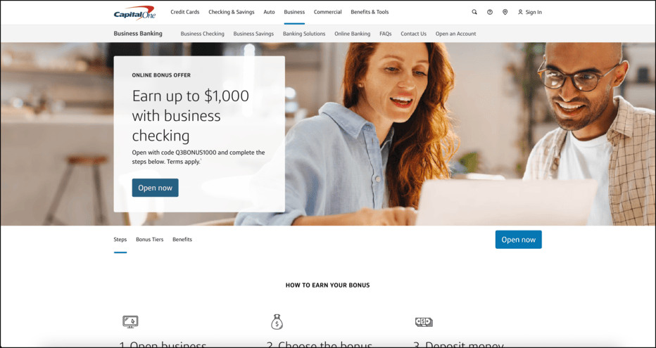 Capital One - $500 Business Checking Bonus - Profitable Content