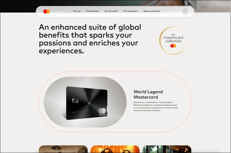 Mastercard World Legend Benefits - Profitable Content