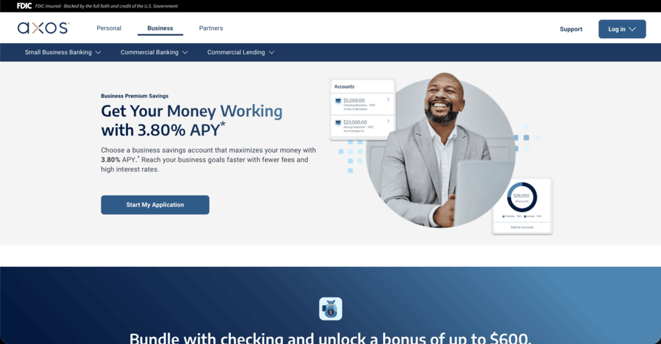 Axos Bank - $600 Business Checking + Savings Bonus - Profitable Content