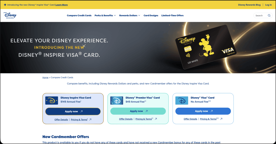 New Chase Disney Inspire Card - Profitable Content