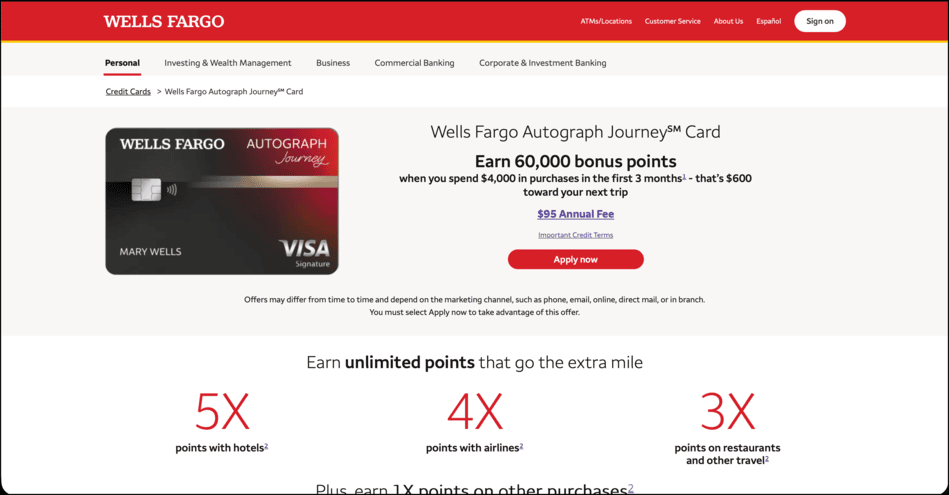 Wells Fargo Adds Premier & Private Bank Credit Cards - Profitable Content